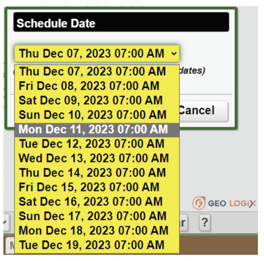 Scheduling of Tickets - Virginia811