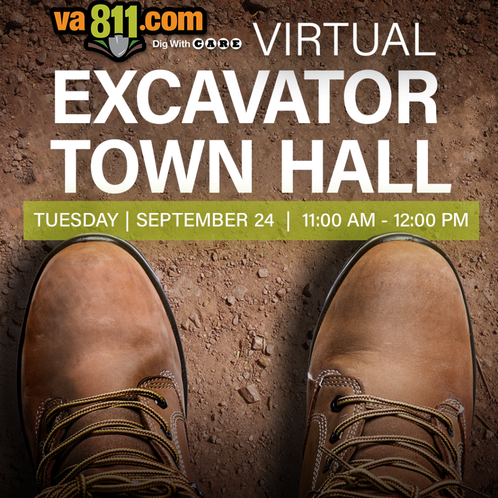 Virginia 811 Excavator Town Hall - Virginia811