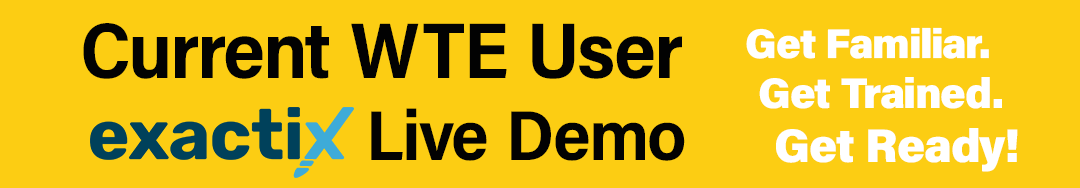 Exactix Live Demo for Current WTE Users - Virginia811